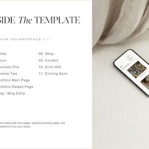 Elegant Squarespace Template for Wedding Photographer & Small Service ...