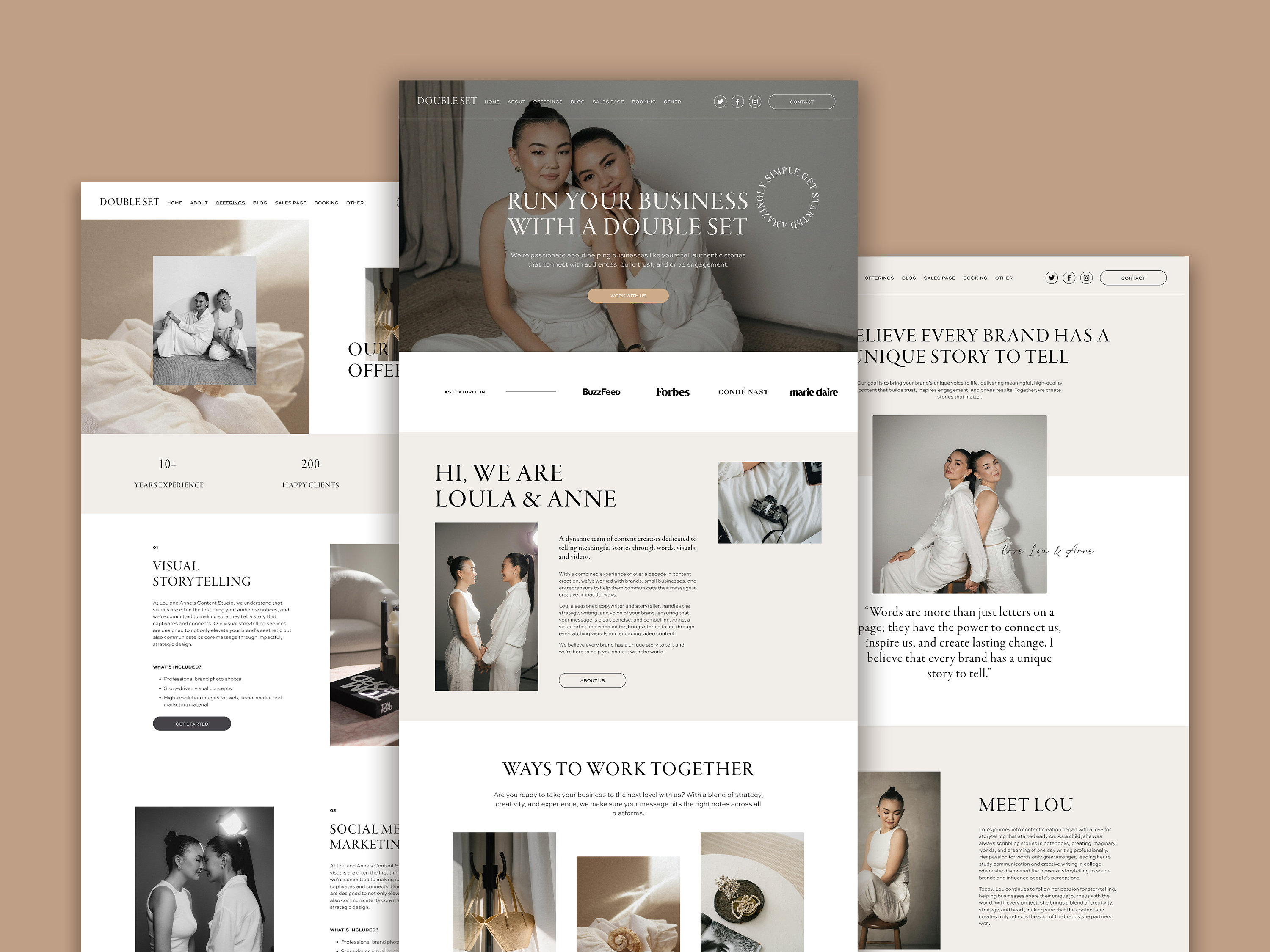 Squarespace Website Template: Minimalist Design for Coaches & Agencies ...