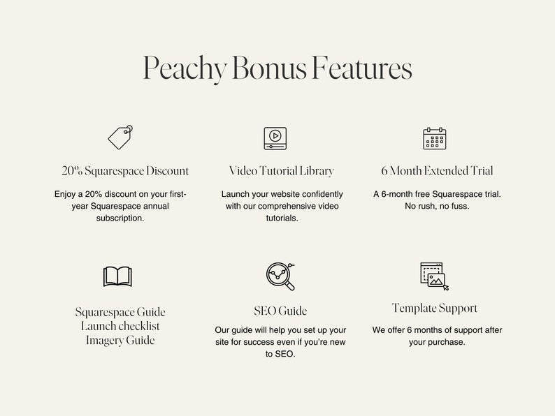 Elegant Squarespace Template for Wedding Photographer & Small Service ...