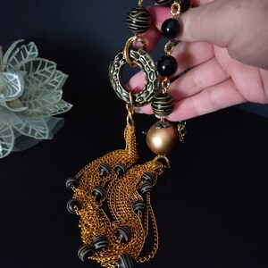 Multi-strand Chain Necklace, Long Chain Necklace, Long Multi-strand ...