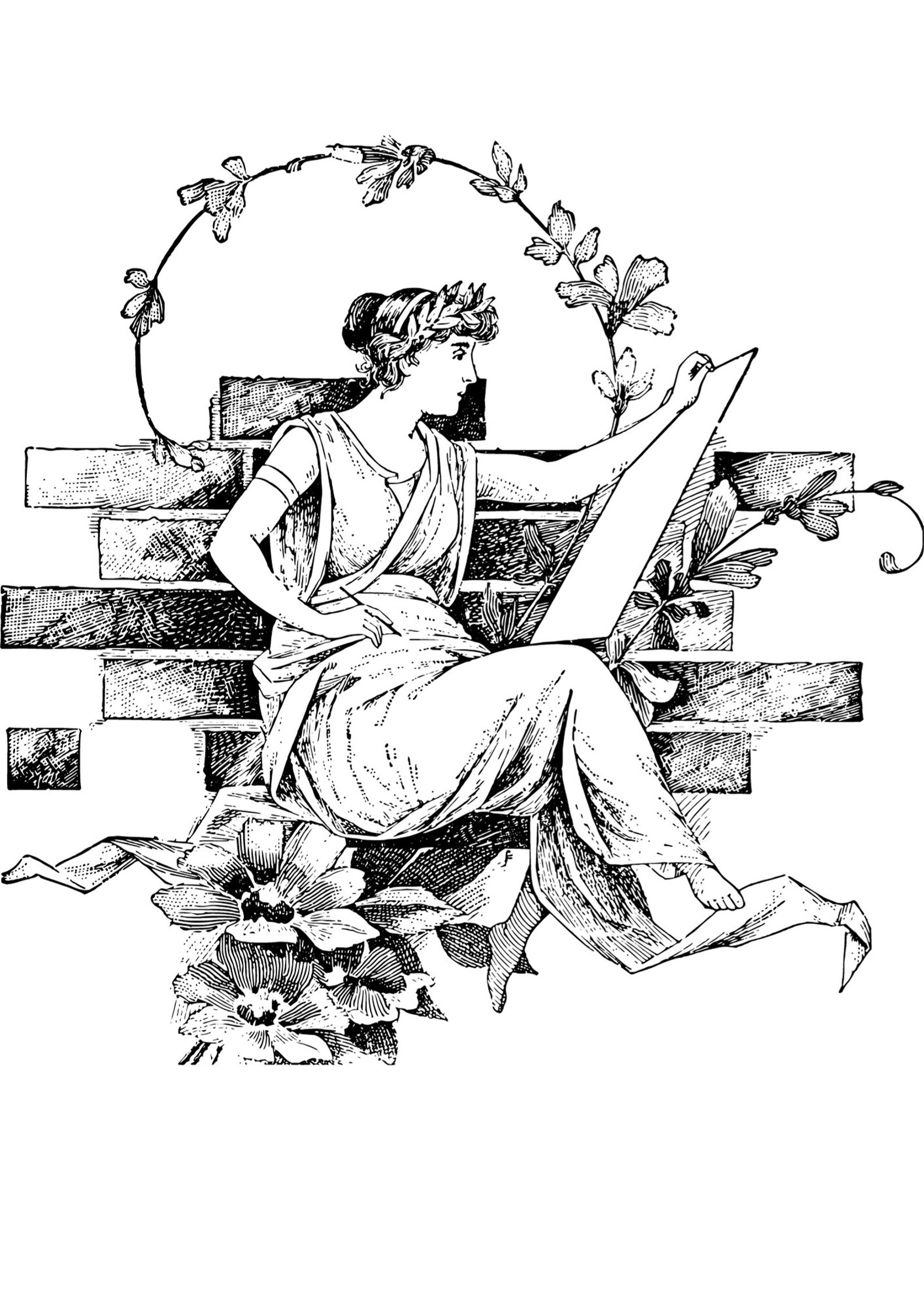 Beautiful Lady Art Printable Coloring Sheet | Coloring Pages | Kids ...