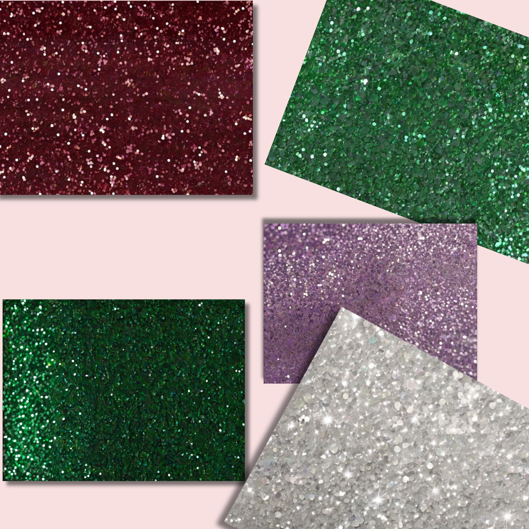 20 Rainbow Glitter Digital Papers; Card Patterns, Party, Backgrounds ...