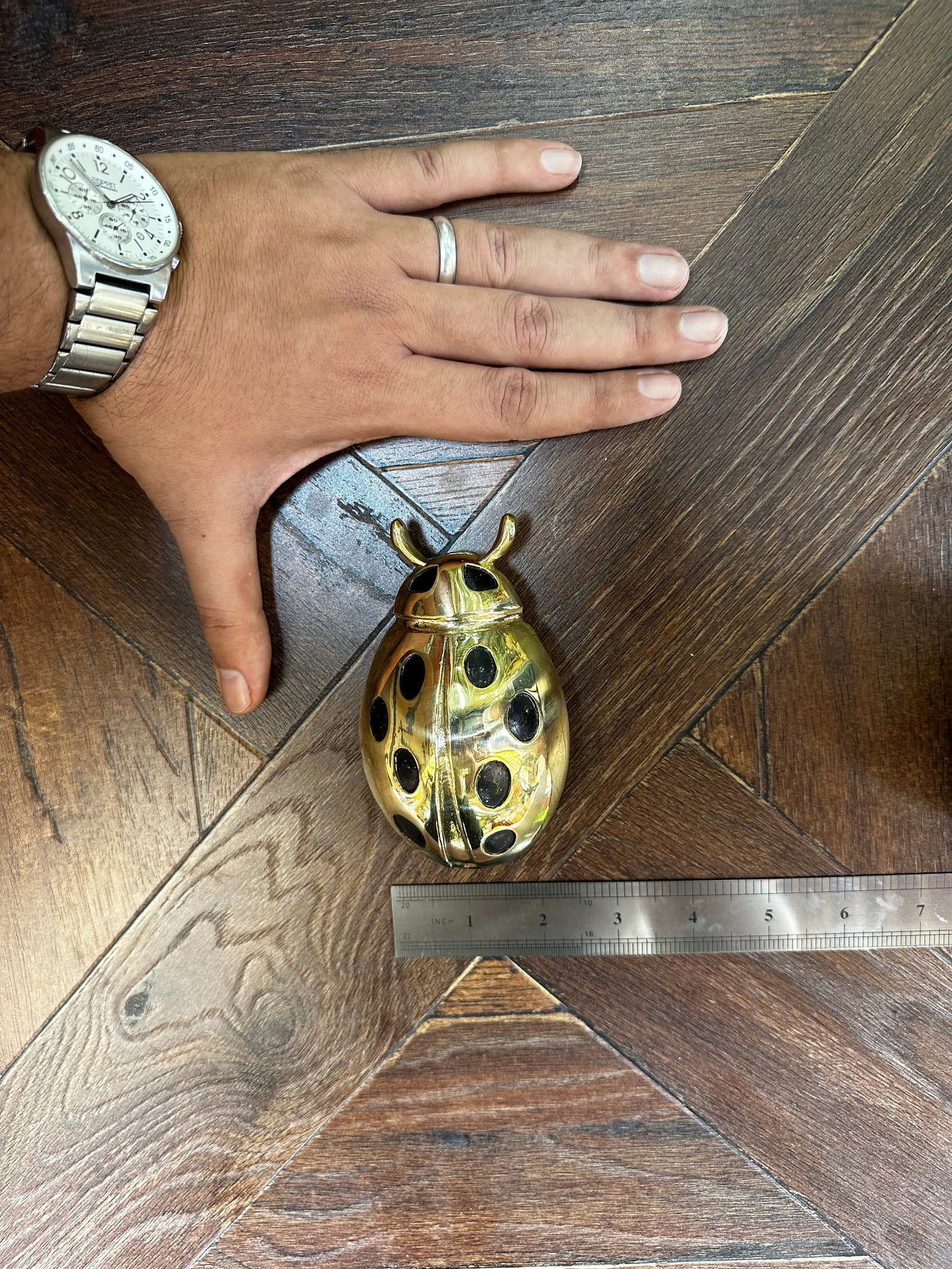 Ladybird Door Knocker,%100 Brass,front Door Ornament, Gift For,handmade ...