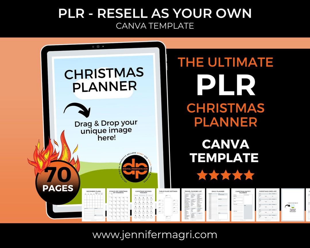 PLR Christmas Planner for Resellers: the Perfect Way to Make Money This ...