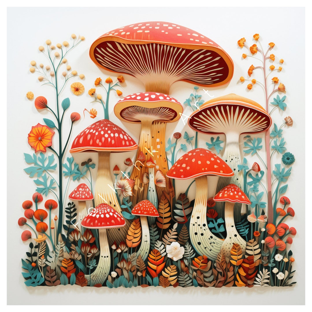 Tiny Town of Toadstools: Folk Art's Magical Mushroom Village for Little ...