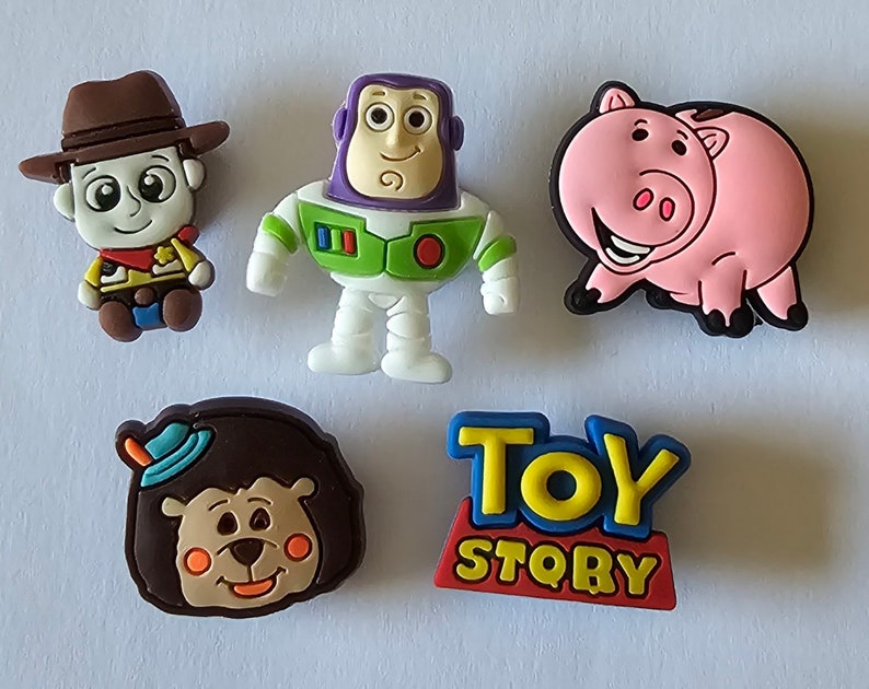 Bundle of 5 Toy Story Inspired Croc Charms - Etsy