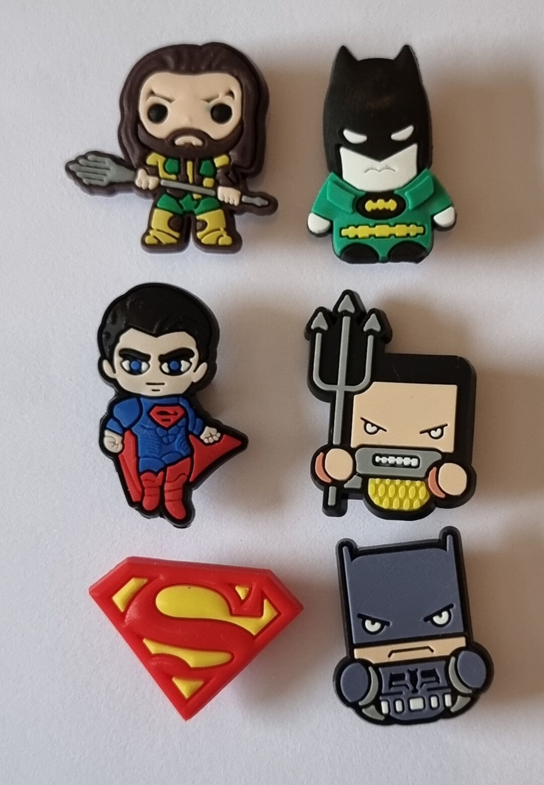 Bundle of 6 Superhero Croc Charms - Etsy