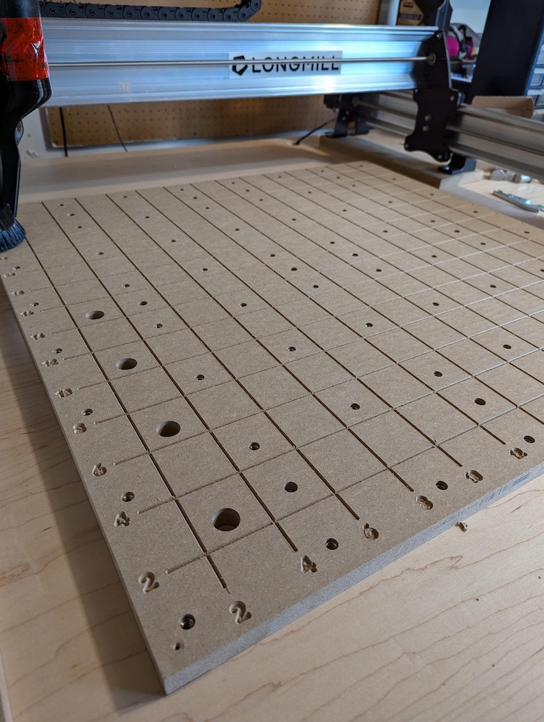 Ultimate 30x30 CNC Spoil Board for Sienci Longmill Mk2 - Multiple Files ...