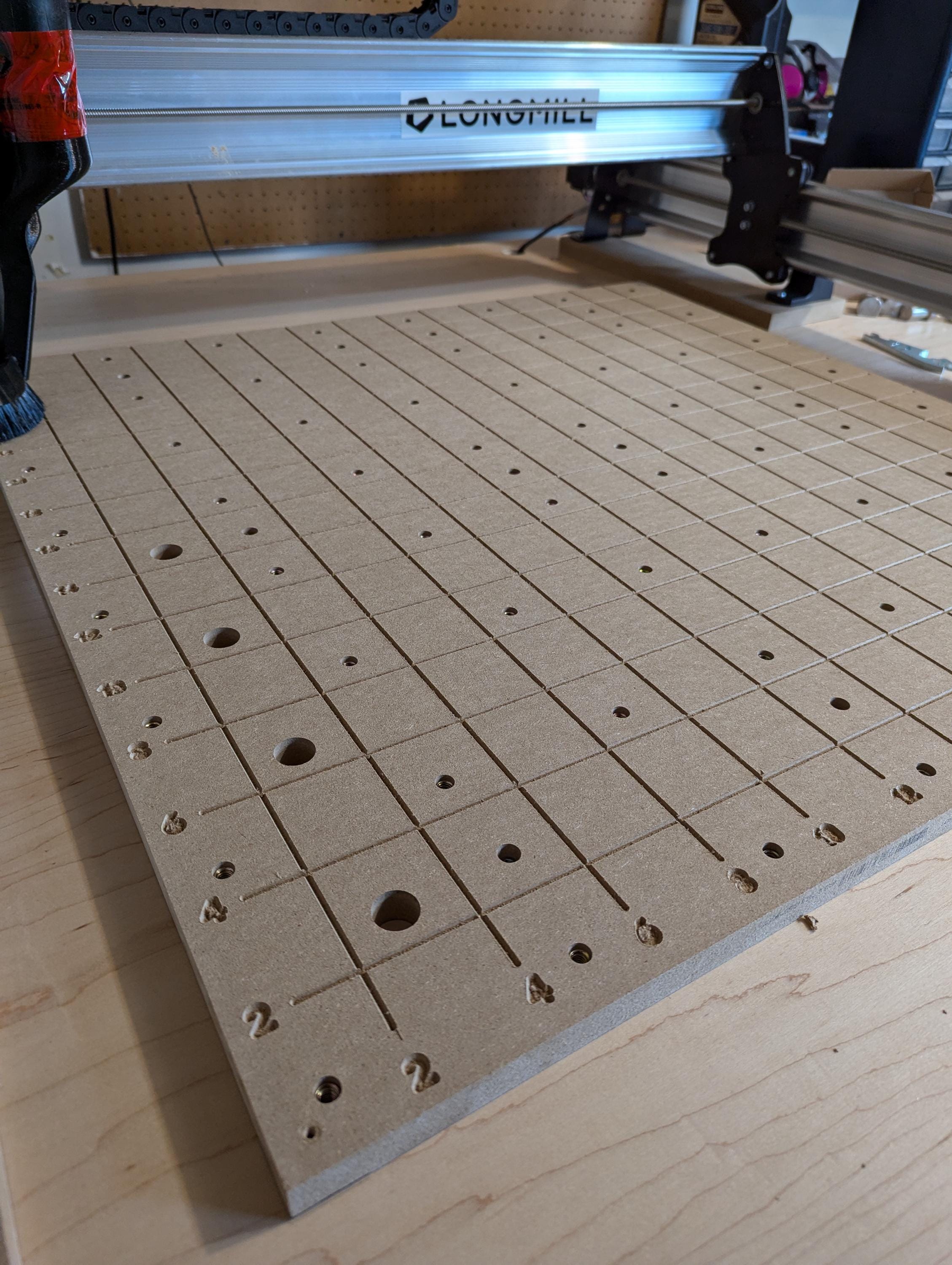 Ultimate 30x30 CNC Spoil Board for Sienci Longmill Mk2 - Multiple Files ...