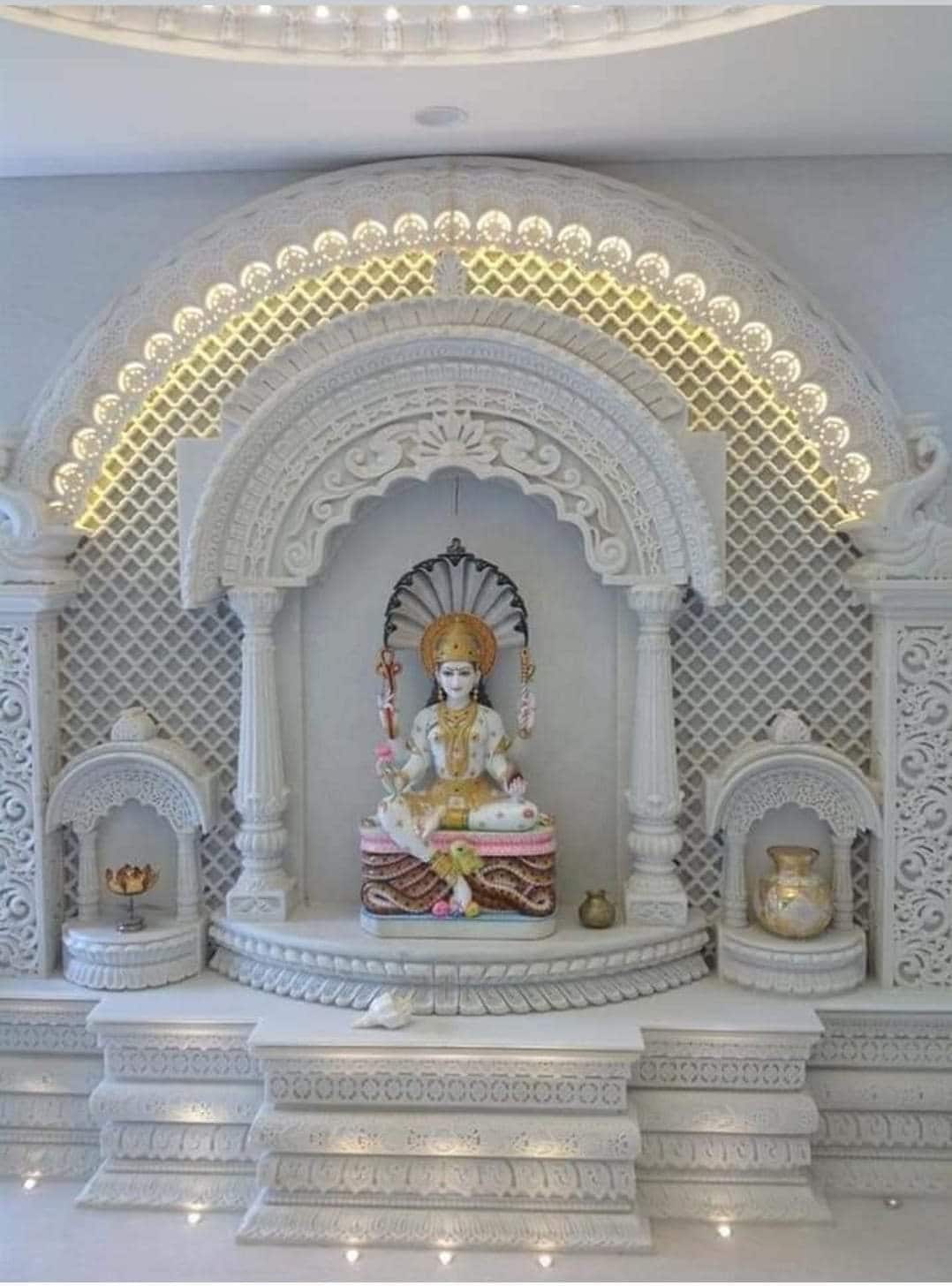 Marble Temple , Pooja Temple , White Marble Temple - Etsy Marble Temple , Pooja Temple , White Marble Temple - Etsy