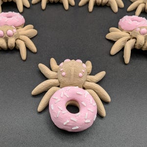 Sweet Articulated Donut Spider - Etsy