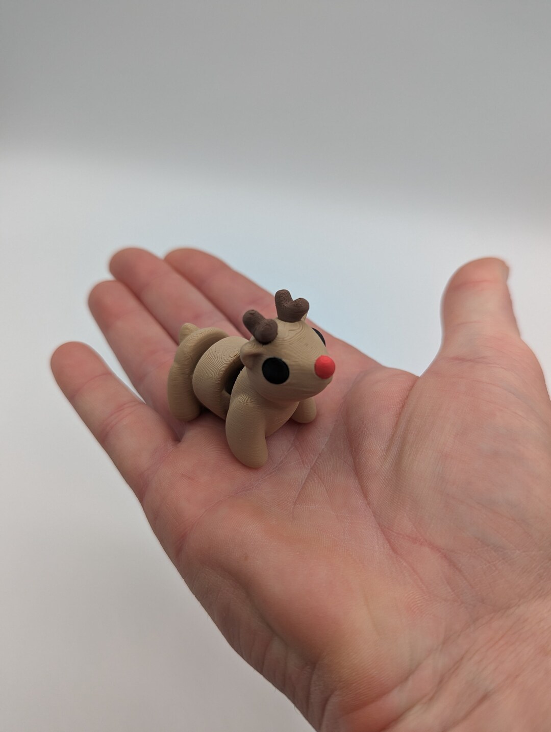 Reindeer Articulated 3D Printed Baby Reindeer Cute Fidget Toy Fidget ...
