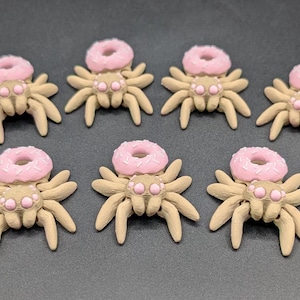 Sweet Articulated Donut Spider - Etsy