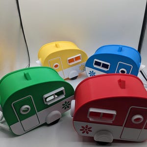 Retro RV Caravan Birdhouse - Etsy