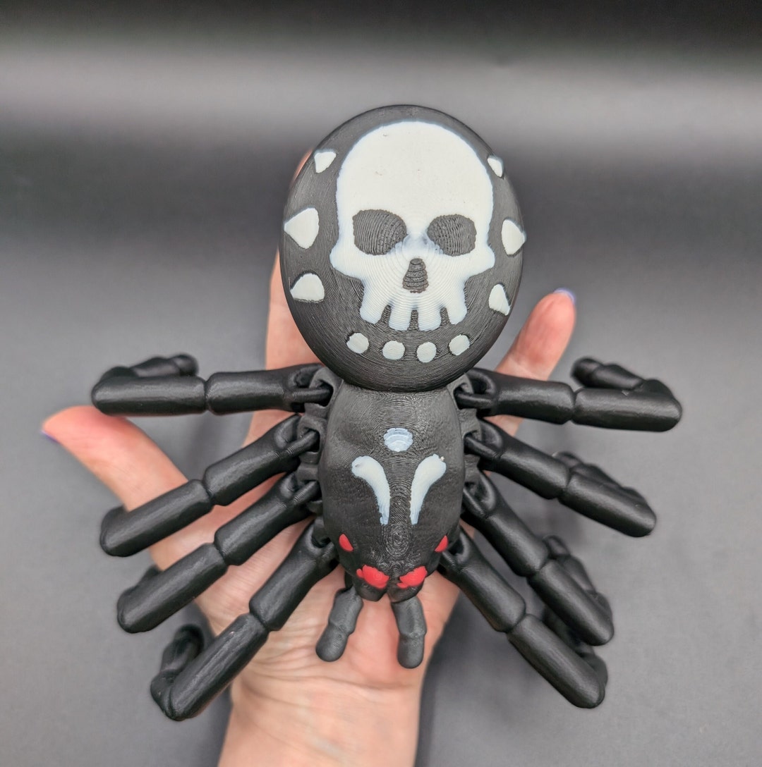 Scary Articulated Halloween Skull Tarantula - Etsy