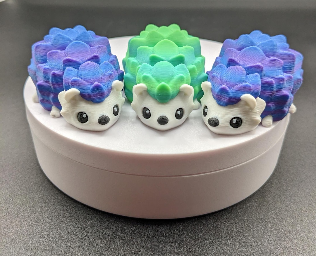 Adorable Articulated Hedgehog Fidget Toy - Etsy