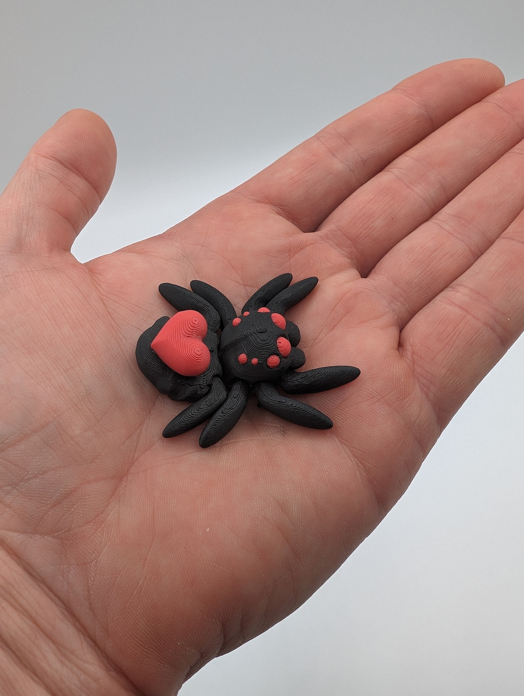 Valentine's TINY ARTICULATING SPIDER Fidget Toy Desk Stress Toy ...