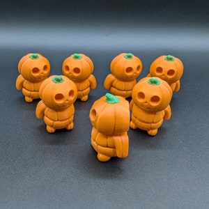 Scary Halloween Flexi Pumpkin Fidget Toy - Etsy