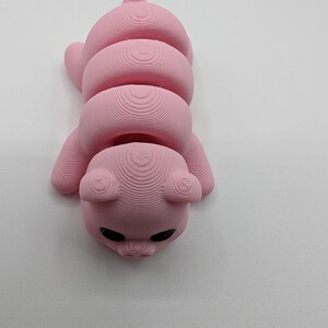 Tiny Pig Fidget Toy 3D Printed Articulated Stress Relief Cute Sensory ...