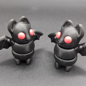 Articulating Tiny Halloween Baby Bat Fidget Toy - Etsy