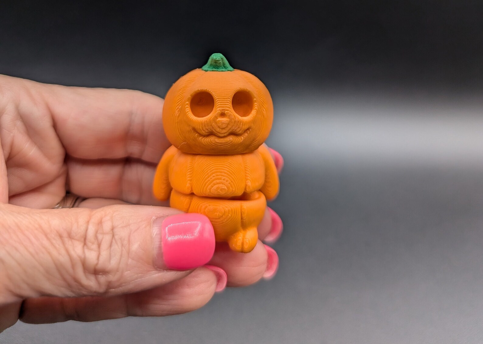 Scary Halloween Flexi Pumpkin Fidget Toy - Etsy