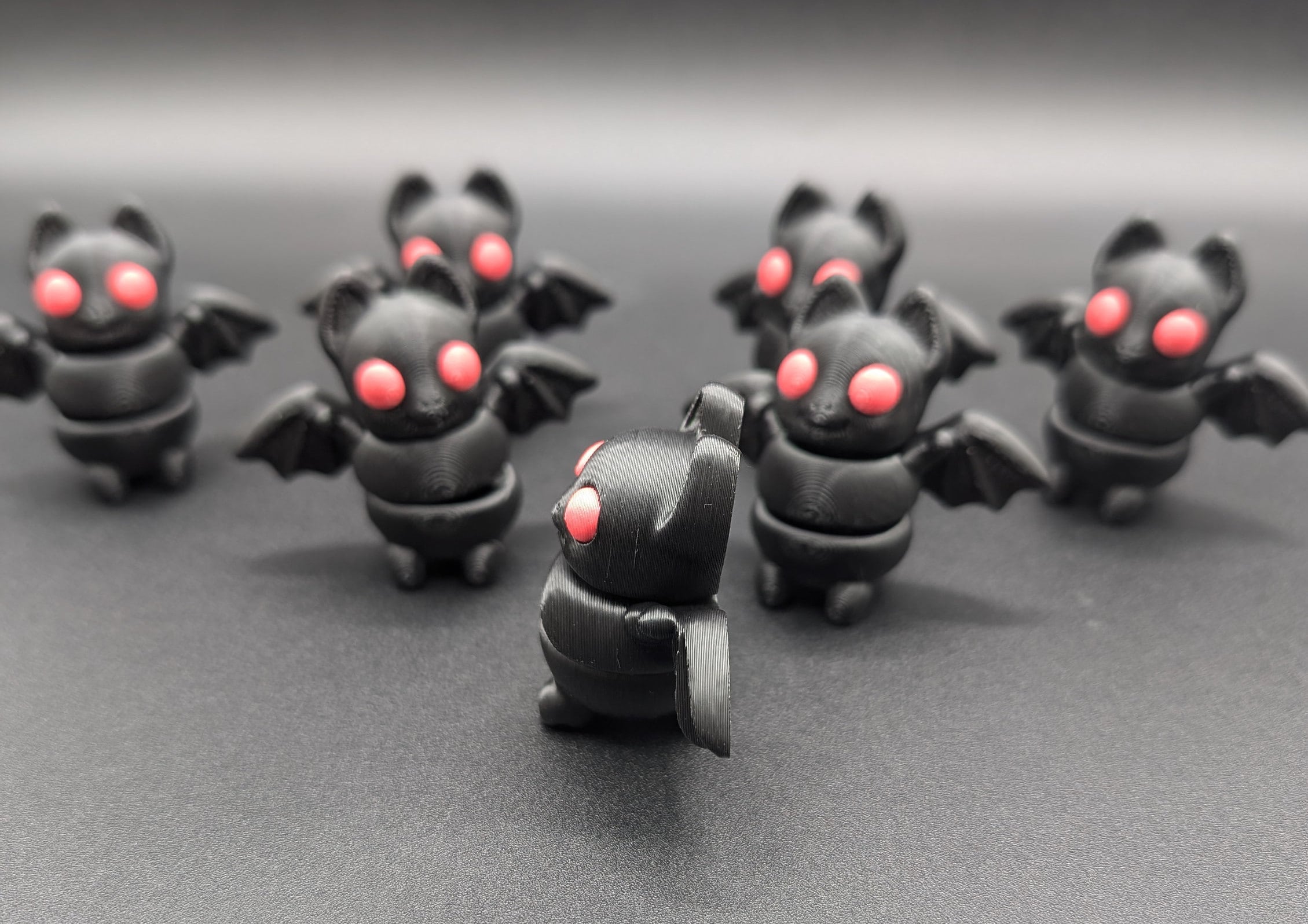 Articulating Tiny Halloween Baby Bat Fidget Toy - Etsy