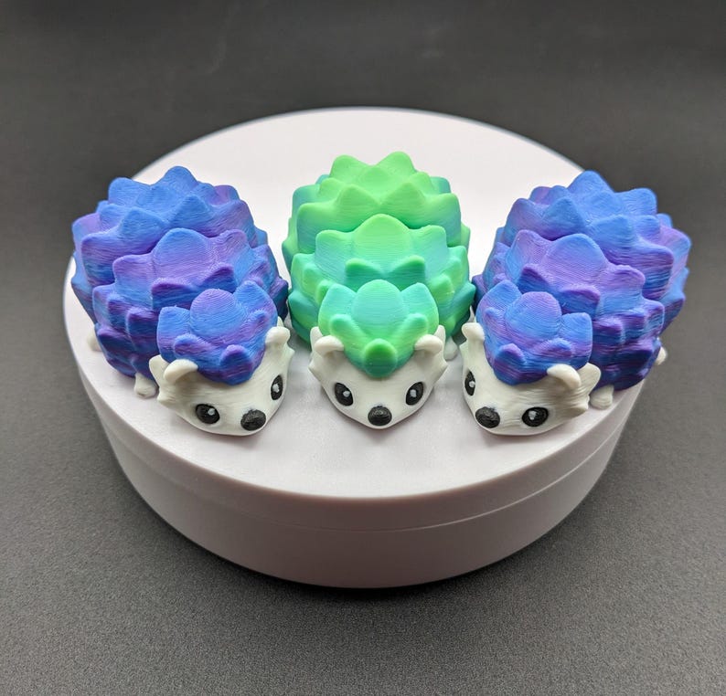 Adorable Articulated Hedgehog Fidget Toy - Etsy