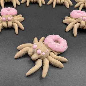 Sweet Articulated Donut Spider - Etsy