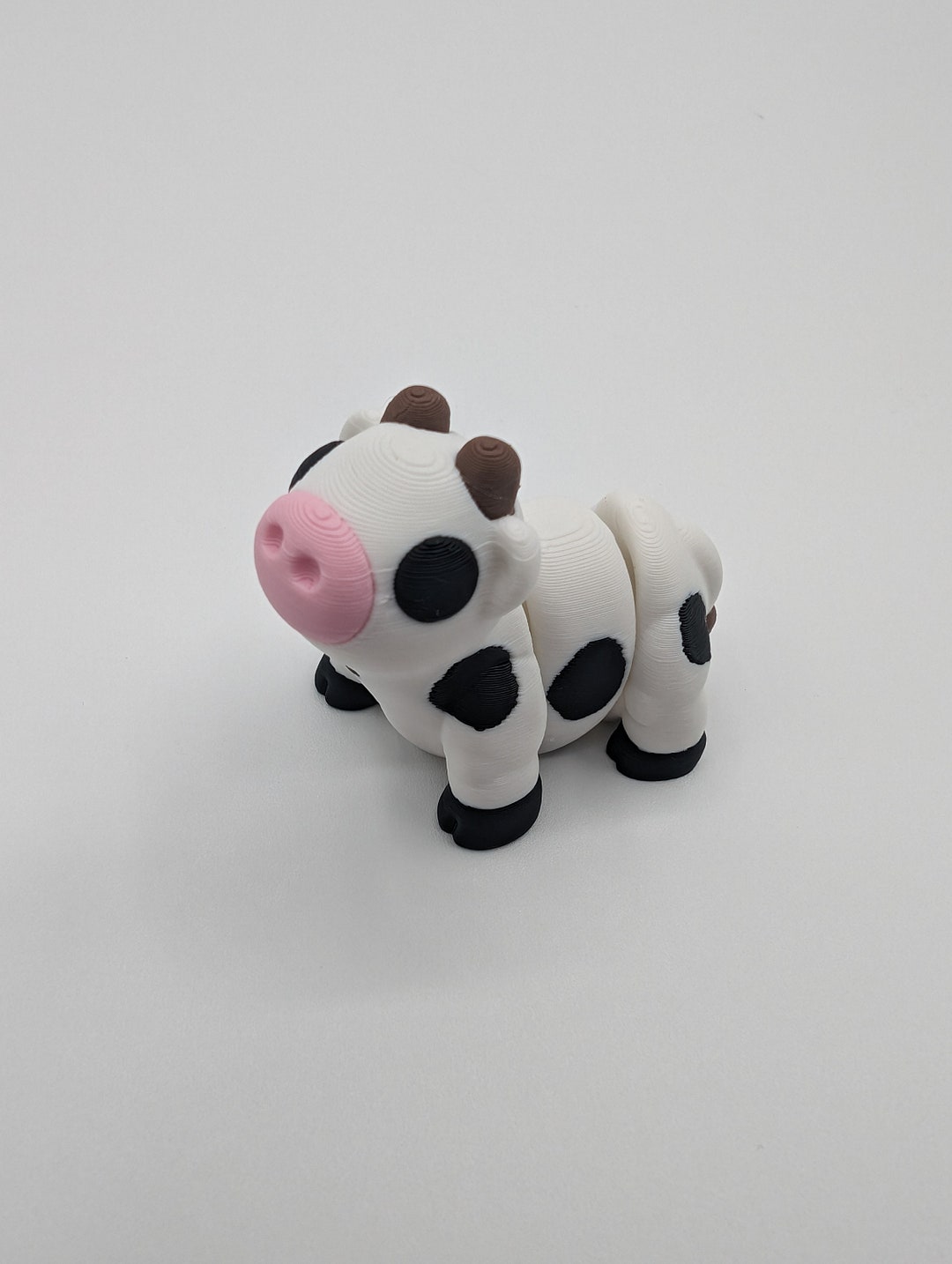 Cow Adorable Baby Cow Fidget Toy 3D Printed Articulated Stress Relief ...