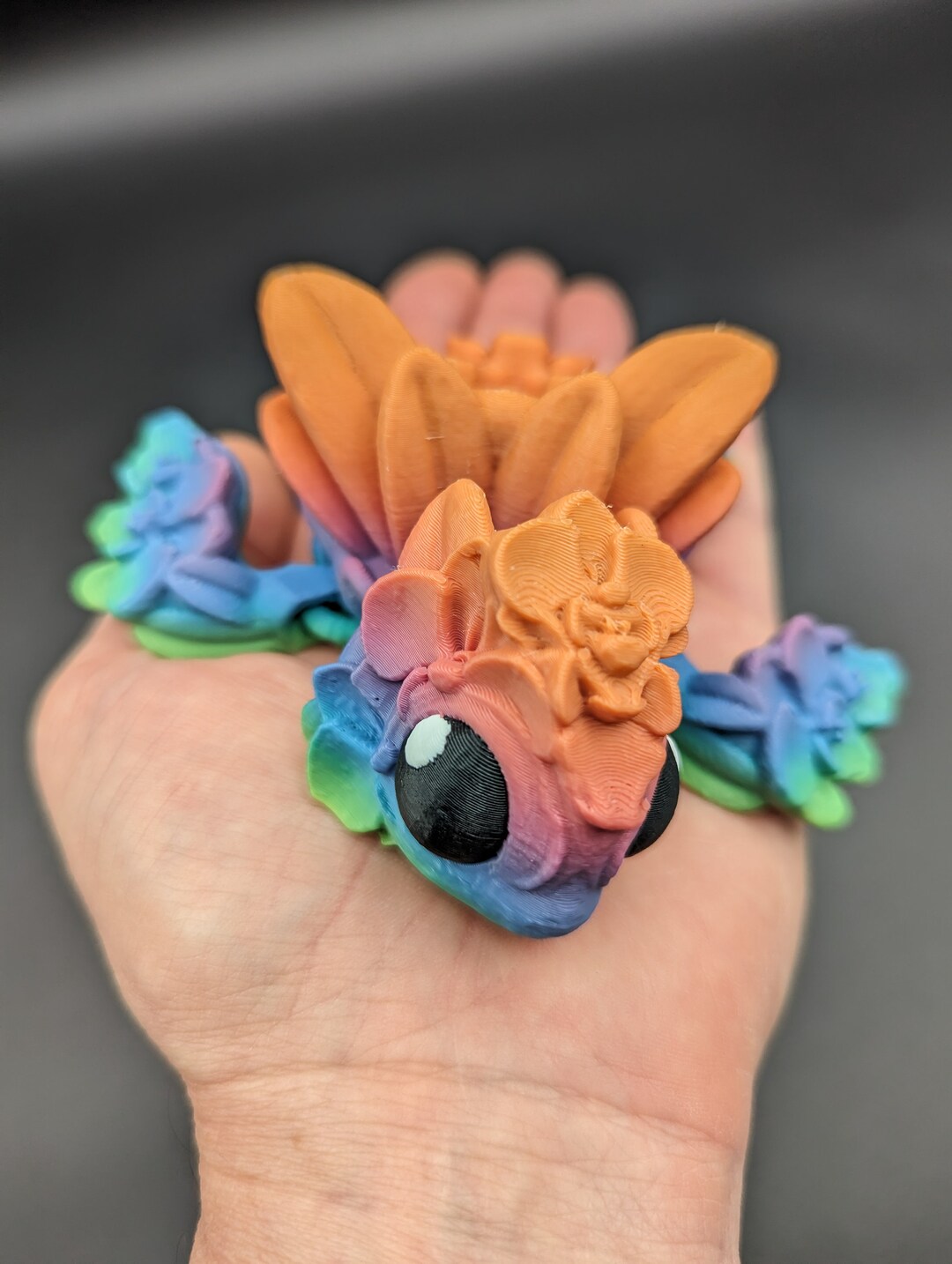 Turtle 3D Printed Orchid Turtle Unique Home Decor Gift Idea! - Etsy