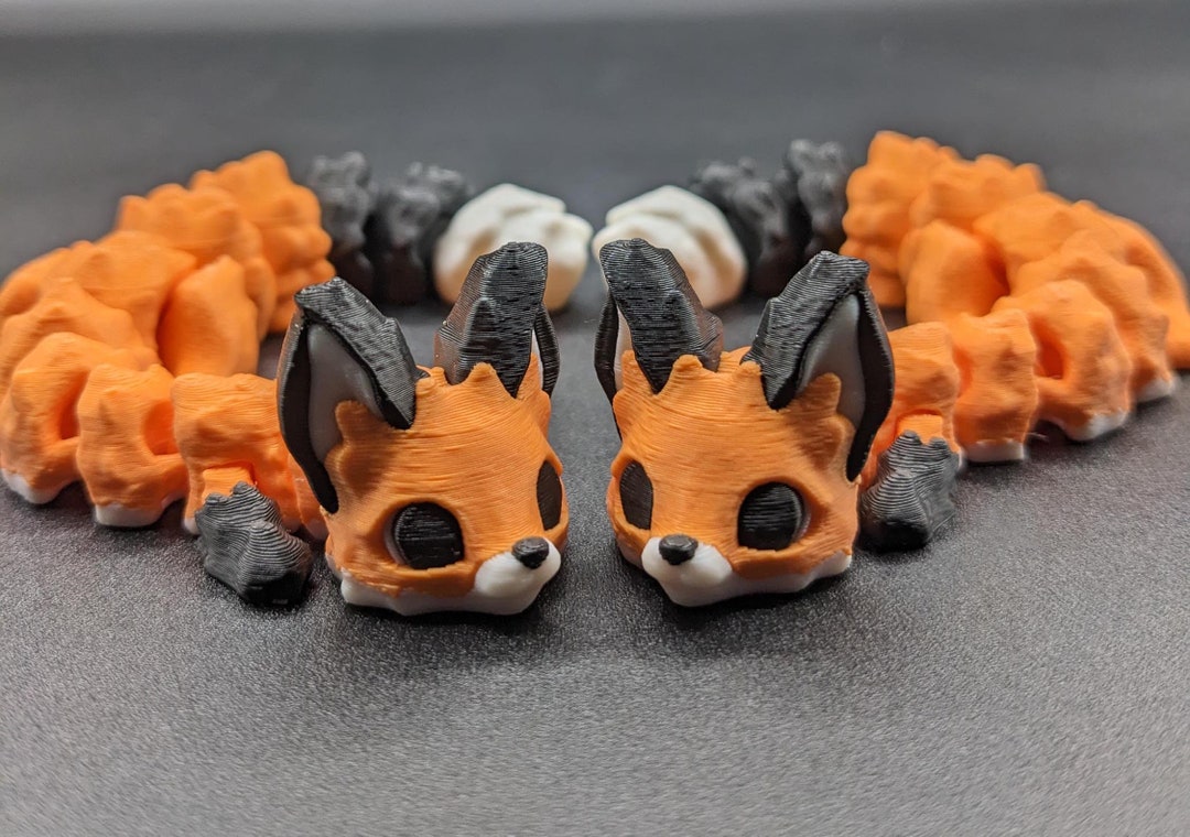 Adorable Articulated Yuna Fox Fidget Toy - Etsy