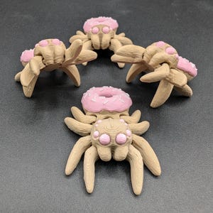 Sweet Articulated Donut Spider - Etsy