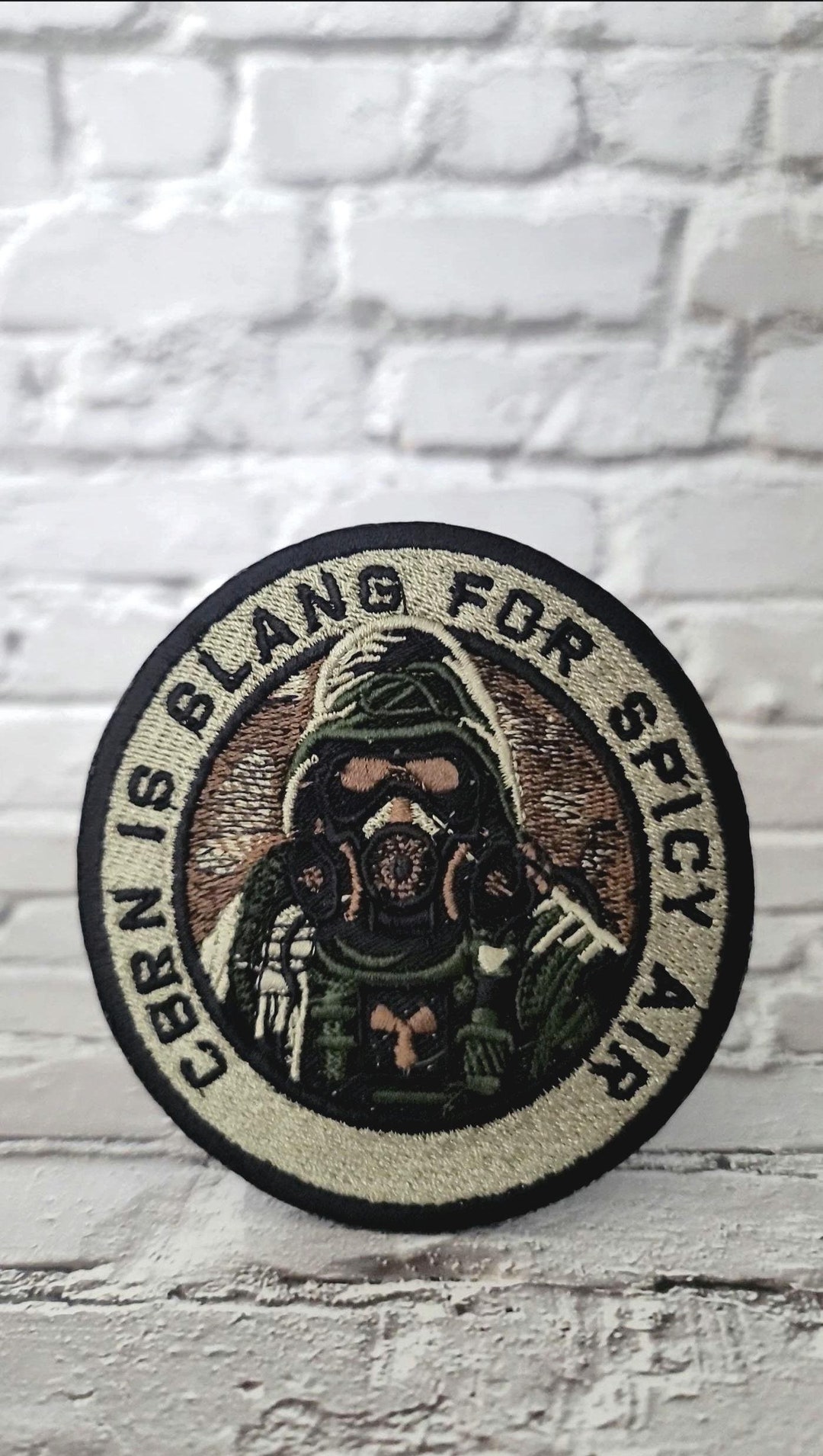 CBRN is Slang for Spicy Air Moral Patch. Hook & Loop or Sew on Options ...