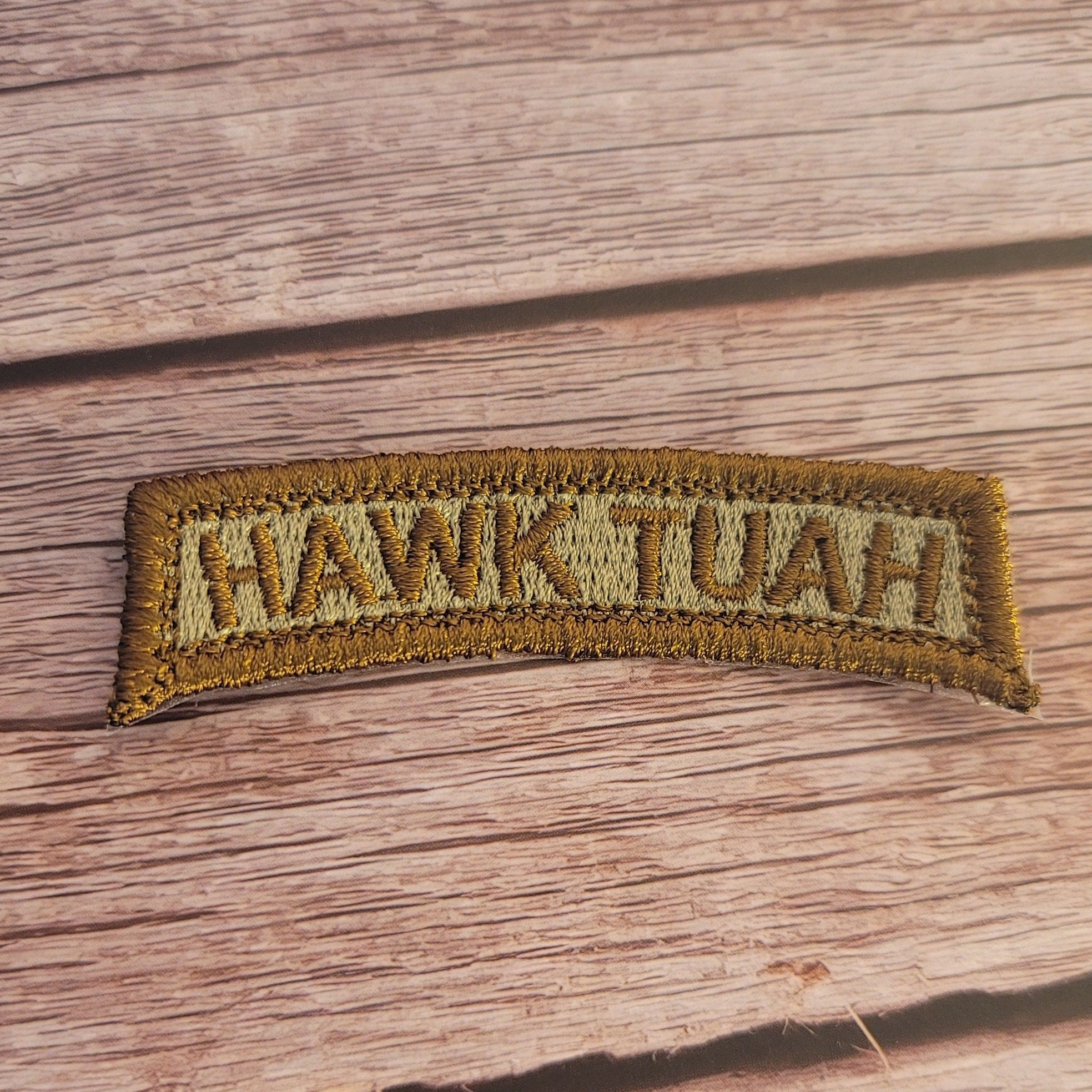 Hawk Tuah, Spit on That Thang: Custom Ranger Shoulder Tab. Military ...