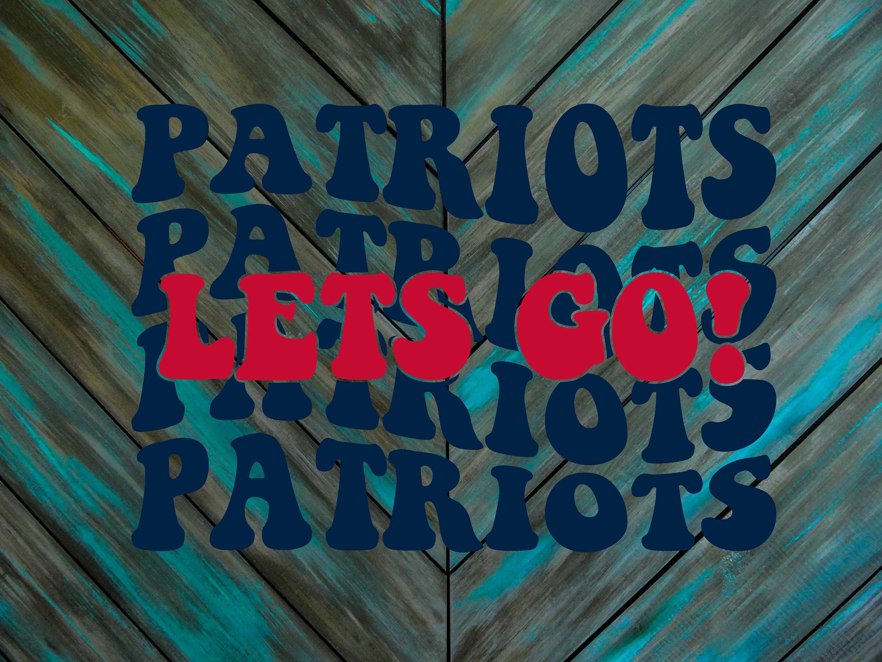 Lets Go Patriots Football SVG PNG, Patriots Svg, Patriots Mascot Svg ...