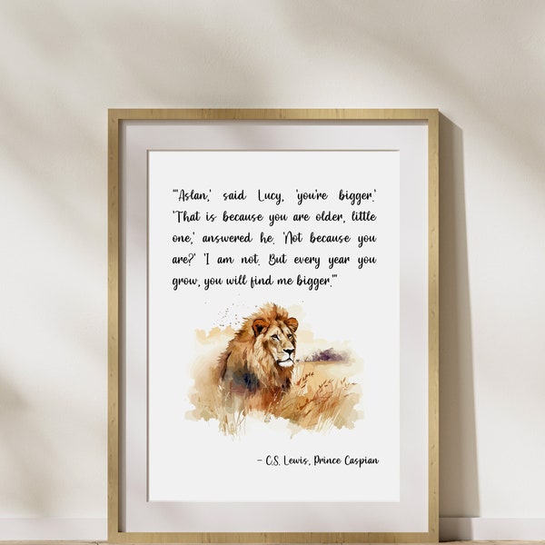 Cs Lewis Quote - Etsy