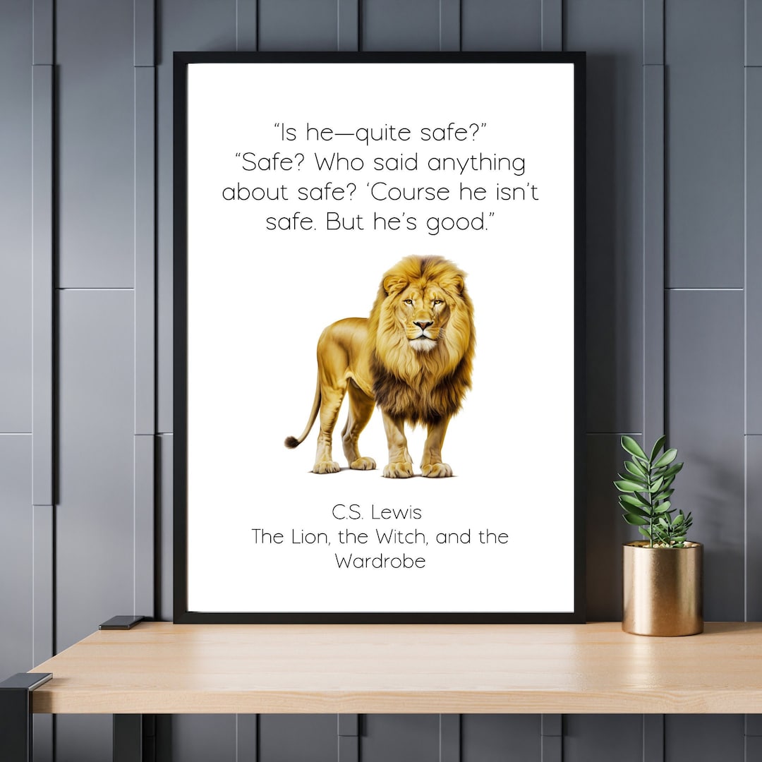 CS Lewis Wall Art, CS Lewis Quotes, CS Lewis Printable, Chronicles of ...