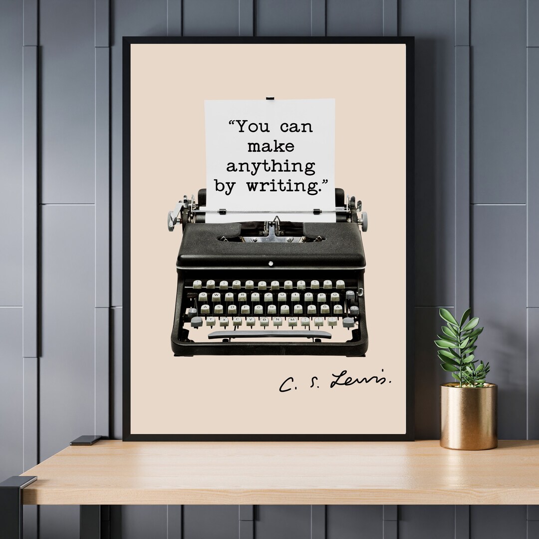 CS Lewis Wall Art, CS Lewis Quotes, CS Lewis Poster, Printable C S ...
