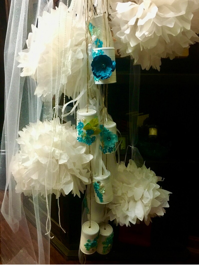 Custom Getaway Car Cans and Ribbon Decor - Etsy