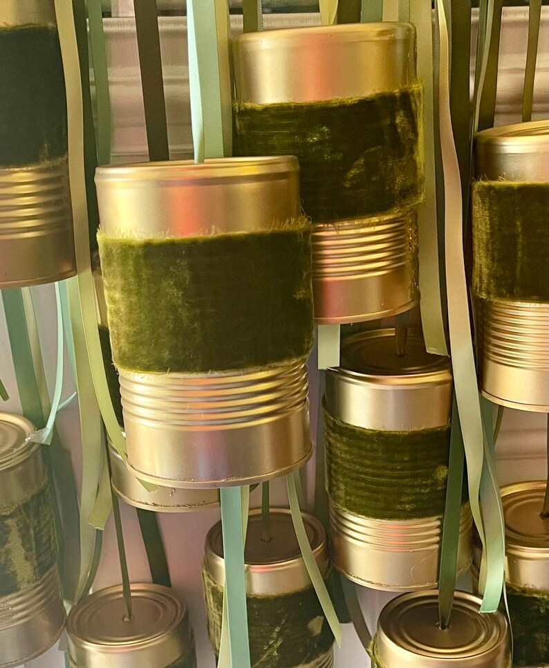 Custom Getaway Car Cans and Ribbon Decor - Etsy