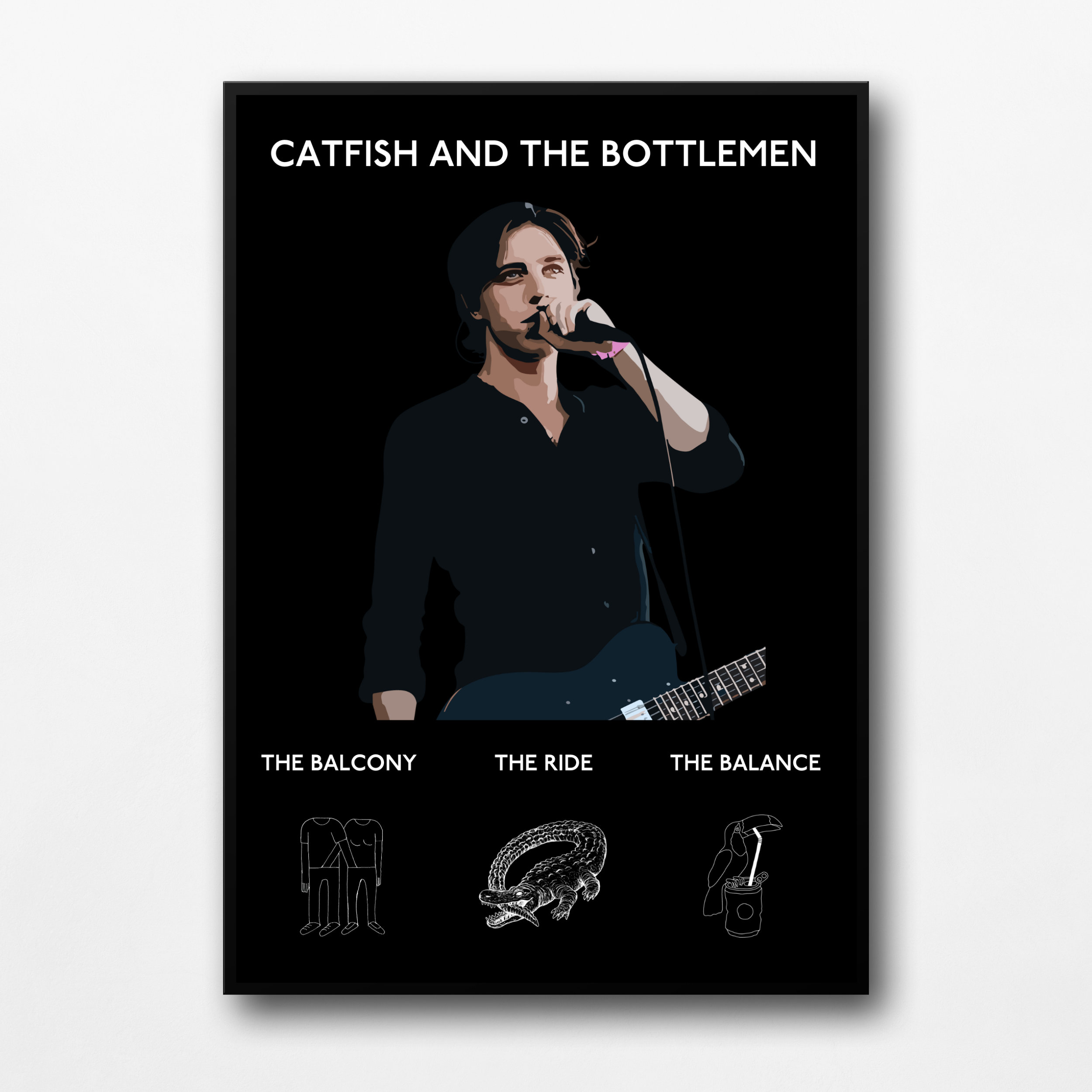 Catfish and the Bottlemen Band Poster | Graphic Print | the Balcony ...