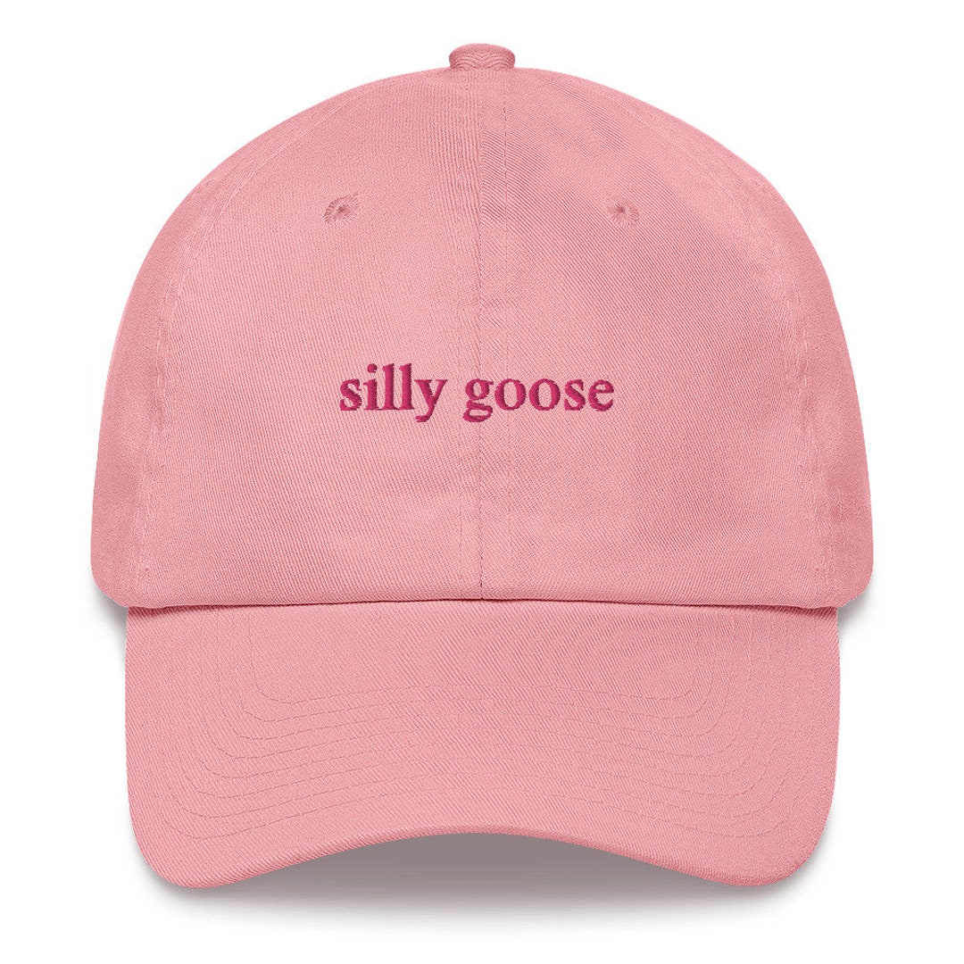 Vintage silly Goose Pink Hat Fun Hat - Etsy