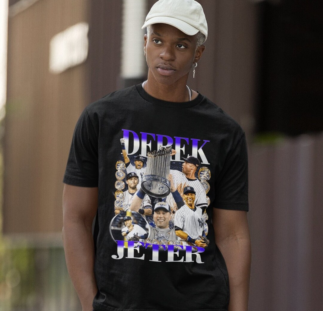 Derek Jeter New York Yankees Graphic Tee Shirt gifts for Him Birthday ...
