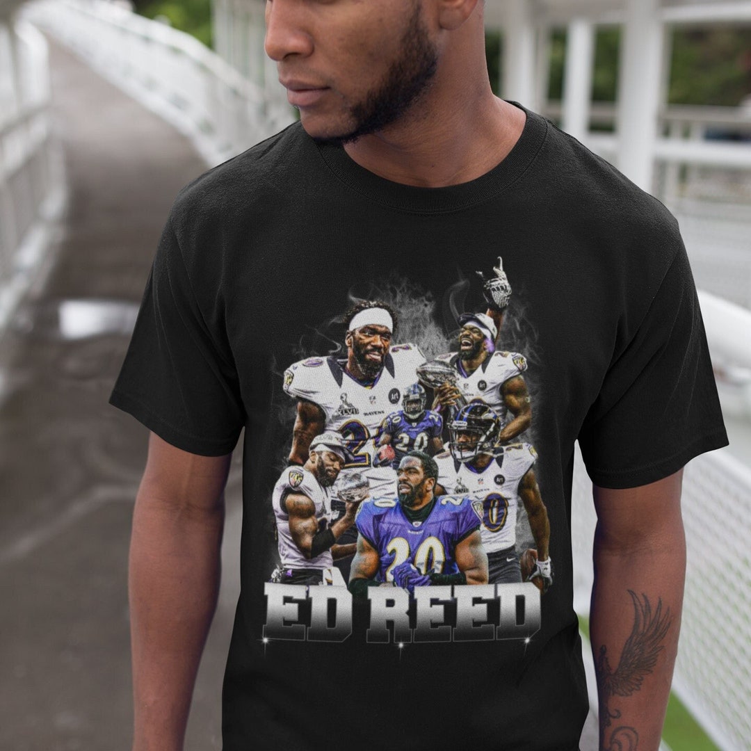Ed Reed Limited Baltimore Ravens Graphic Football Sweatshirt unisex T ...