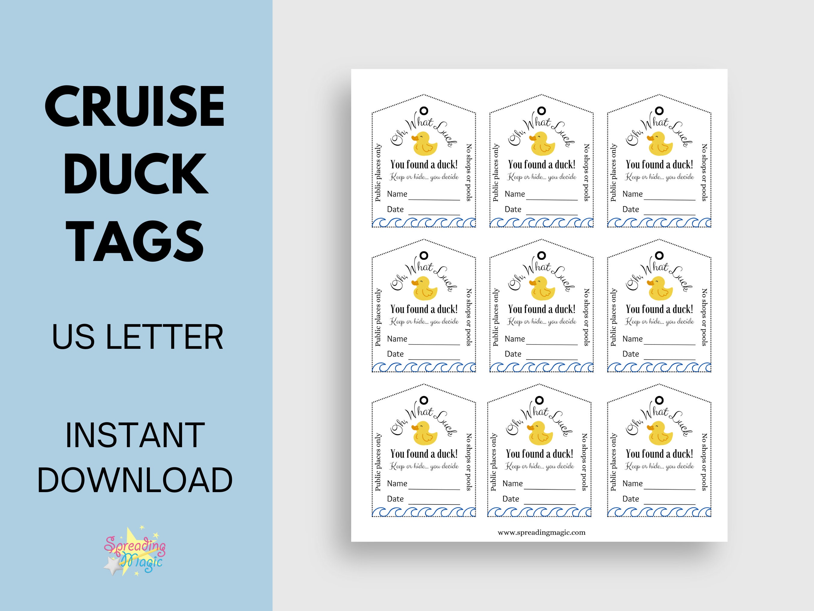 Cruise Duck Tags | Cruising Duck Tags | Cruising Ducks | Duck Tags ...