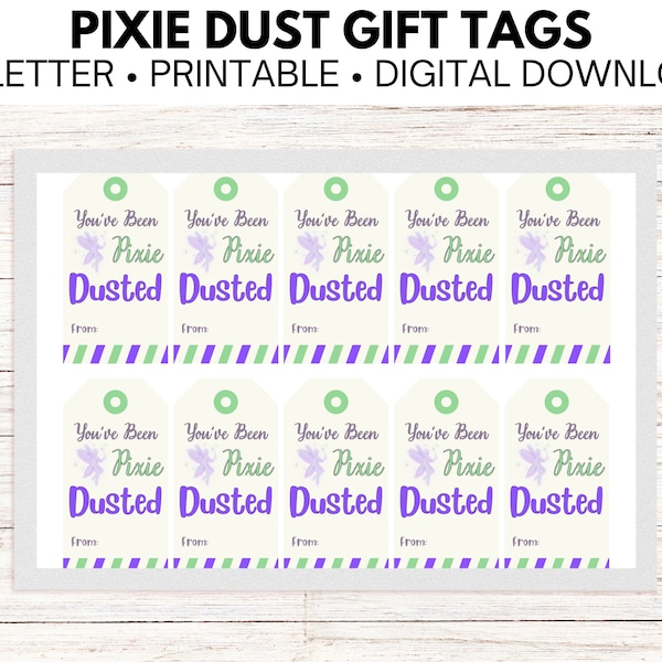 Printable Pixie Dust - Etsy