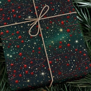 Star Christmas Gift Wrap - Etsy