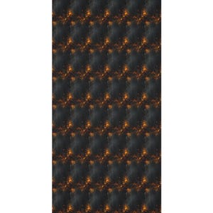 Dark Wrapping Paper Orange and Black Gift Wrap Spider Web Paper Vibrant ...