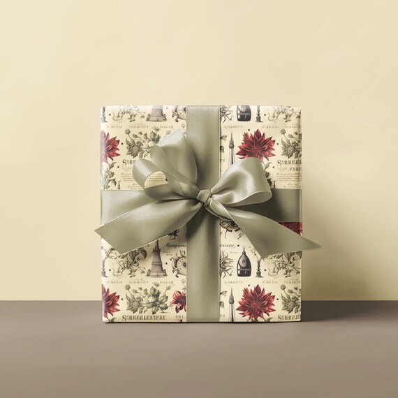 Victorian gift wrap store