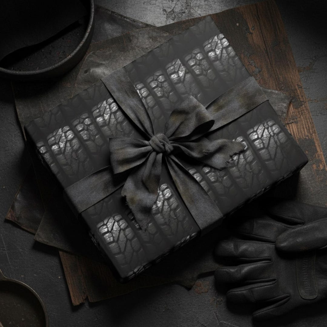 Black Tire Tread Wrapping Paper: Automotive Gift Wrap, Car Enthusiast ...